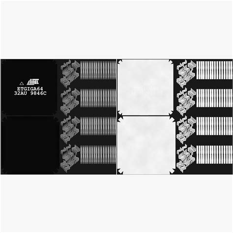 Chip Tqfp 64 Modelo 3d 9 Blend Dae Fbx Obj Free3d