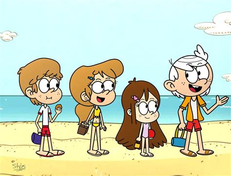 Beach Day By Stylesdraw24 On Deviantart