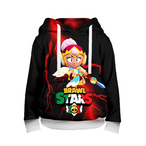 Brawl Stars Hoodie Valkyrie Janet Sweatshirt Brawler Stars