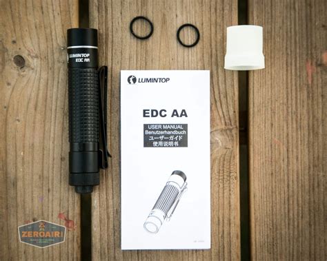 Lumintop EDC AA Flashlight Review ZeroAir Reviews