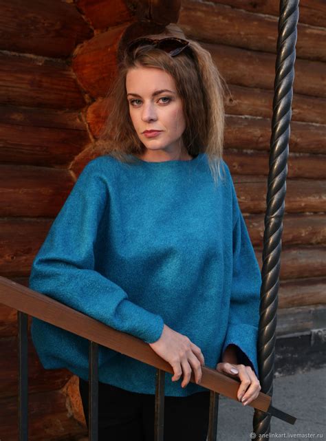 Валяный двухсторонний свитшот, джемпер, кофта "Хамелеон" в интернет ...