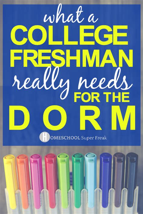 2023 Best College Dorm Rooms Checklist For New College Students
