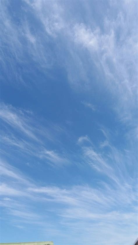 Morning Blue Sky Wallpaper