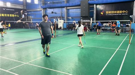 羽球vlog 🏸miniandoo🆚kevinandoo羽毛球badminton混雙男雙 Youtube