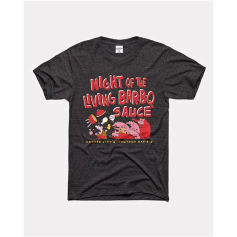 Charlie Hustle Night Of The Living Bar B Q Sauce Tee — The Kansas City
