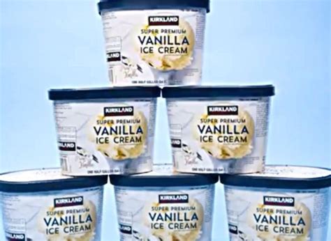 Kirkland Signature Super Premium Vanilla Ice Cream Gal 49 Off