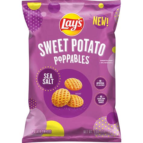 Lays® Poppables® Sea Salt Flavored Sweet Potato Snacks Shop Now At