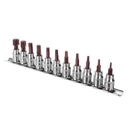 6 Point Torx Star Screwdriver Bit Set Tamper Proof Bit Driver Socket