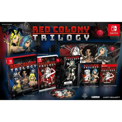 全新現貨NS Switch遊戲 Red Colony Trilogy 紅色殖民地三部曲 一般版 限定版 全球限量發行 露天市集 全