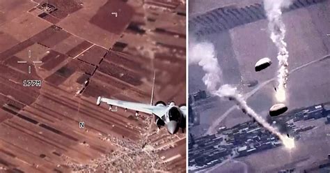 러시아 전투기 시리아 상공서 미군 무인기 위협 비행