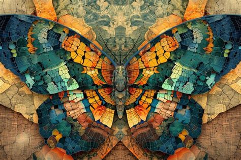 Premium Photo Algorithmic Art Inspired By The Patterns Of The Na
