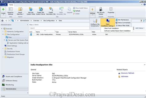 deploying sccm 2012 part 9 create and configure custom client device