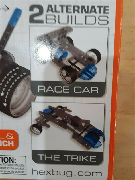 Hexbug Vex Robotics Catapult Launcher 3 Builds Stem Starter Kit 115 Pcs