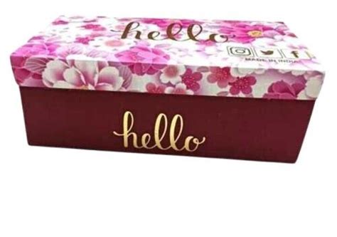Comes In Various Colors Rectangular Shape Printed Corrugated Packaging