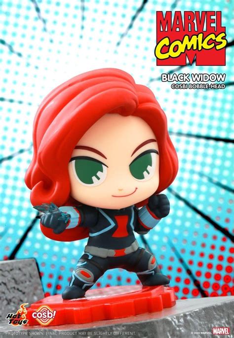 全新平放新版 Cosbi Black Widow 黑寡婦 Marvel Comics Avengers 復仇者聯盟 興趣及遊戲 玩具