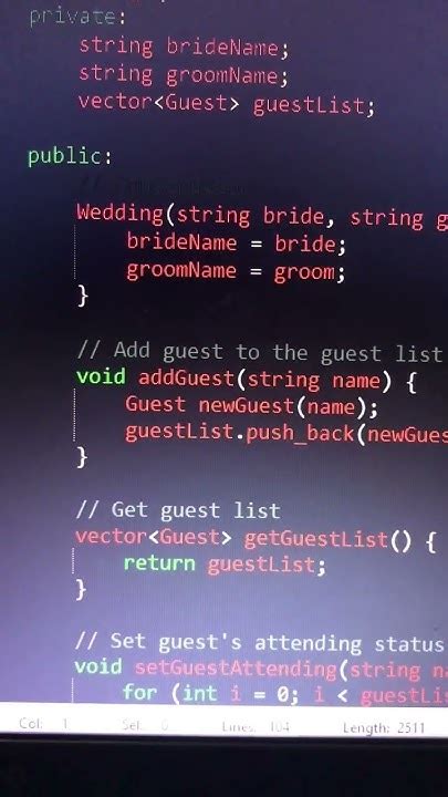 Wedding Planner C Coders Codinglife Codingninja Codelife