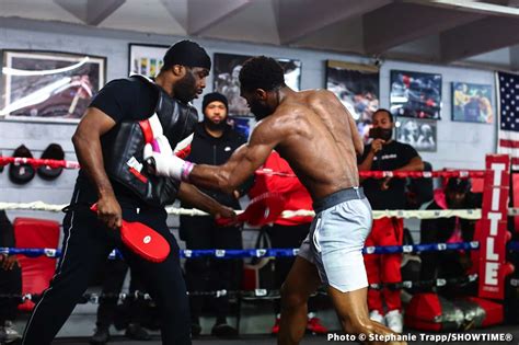 Jaron Boots Ennis Workout Quotes For Chukhadzhian Fight On Jan Th On Showtime PPV Boxing News