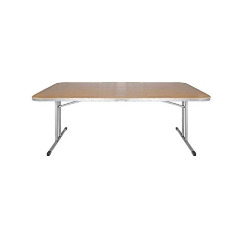 Rectangular Trestle Table 1800mm X 760mm Seats 6 Hire Society