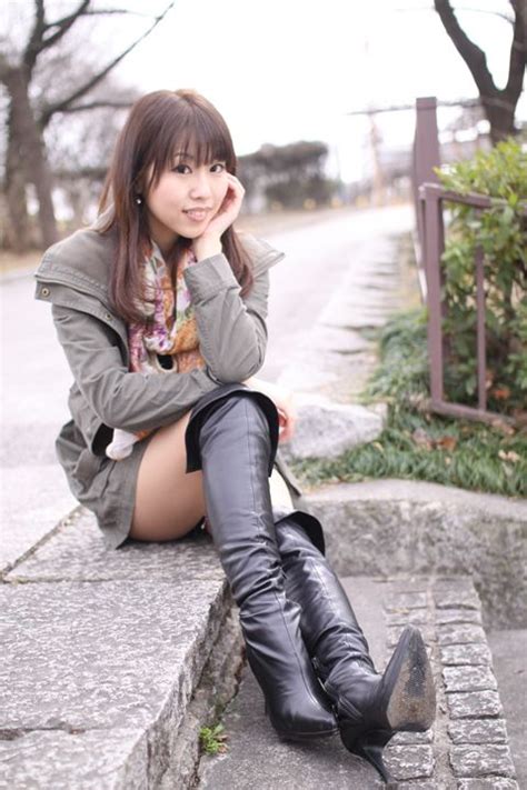 Asian Boots ニーハイブーツ セクシーブーツ ニーブーツ