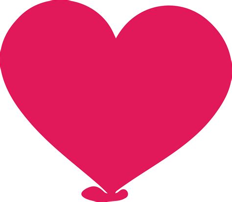 Simple Heart Vector Love Symbol 41652420 Vector Art At Vecteezy