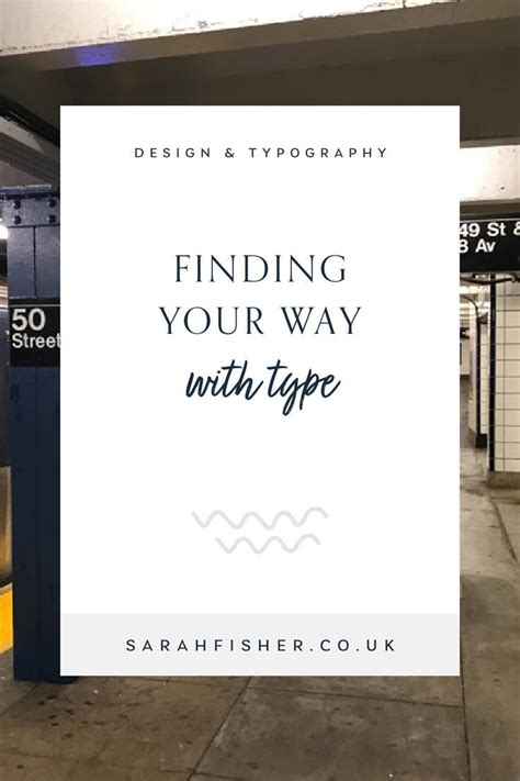 How To Use Typography And Typefaces In A Wayfinding System To Help