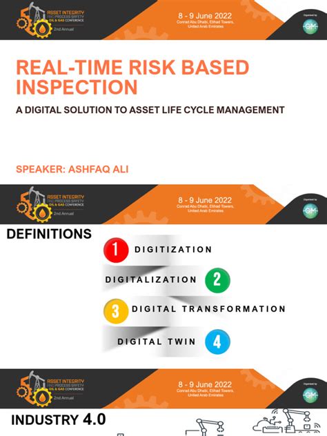 Real Time Rbi Asset Integrity And Process Safety Conference 8 June 22