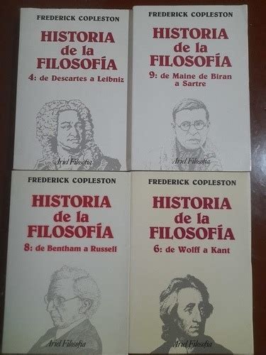 Historia De La Filosofía Frederick Copleston Tomos 4 6 8 9 Envío gratis
