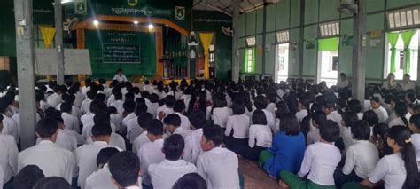 ရွှေကျင်မြို့တွင် မူးယစ်ဆေးဝါးအန္တရာယ်နှင့် လူကုန်ကူးမှုအန္တရာယ