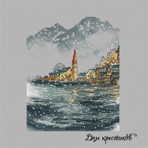 Town Cross Stitch Chart Code HC House Of Crosses Buy Online On Mybobbin