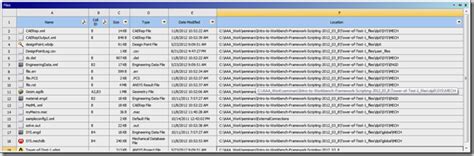 The Files View In ANSYS Workbench PADT