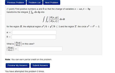 Solved 1 Point Find Positive Numbers A And B So That The Chegg Com