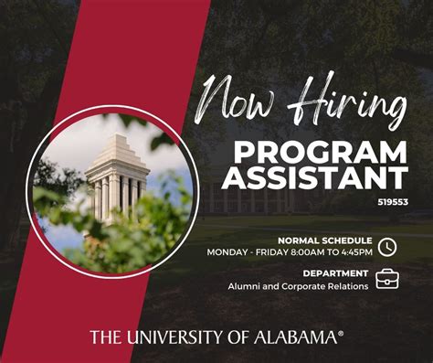 The Program Assistant Manages The Ua Staff Employment