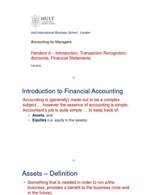 Afm 0 Introduction Transaction Recognition Accounts Pdf Equity Finance Retained Earnings