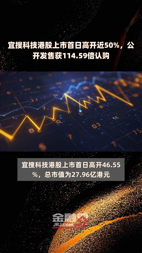 宜搜科技港股上市首日高开近50，公开发售获11459倍认购 快报凤凰网视频凤凰网