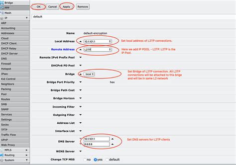 Mikrotik Chr How To Set Up L2tp Vpn Server