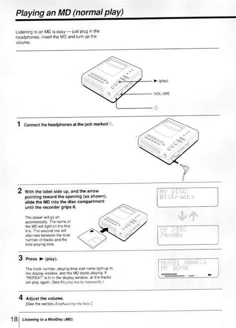 MDCP Sony MZ 1 User Operation Manual Page 18