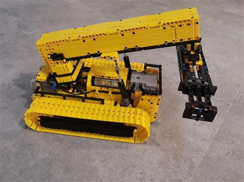 Lego Moc Tracked Container Crane 42131 B Model By Legorookie2021