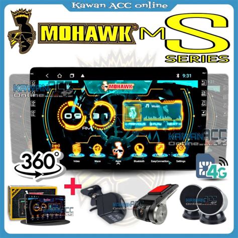 MOHAWK Android Player Free AHD Camera Dvr Dashcam F Range Speaker