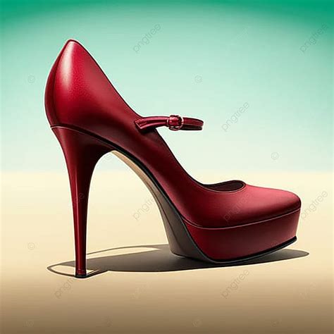 버건디 힐 샌들 굽 샌들 샌들 하이힐 배경 일러스트 및 사진 무료 다운로드 Pngtree