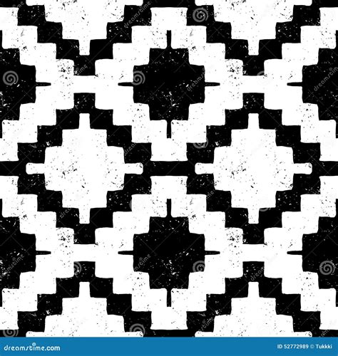 Navajo Tribal Pattern Cartoon Vector 78620971