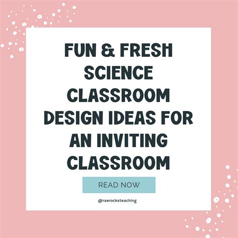 Fun And Fresh Science Classroom Design Ideas For An Inviting Classroom Rae Rocks Teaching