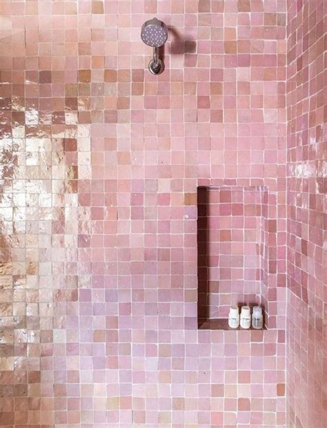 Viva The Pink Bathroom Sfgirlbybay Pink Bathroom Tile Bathroom