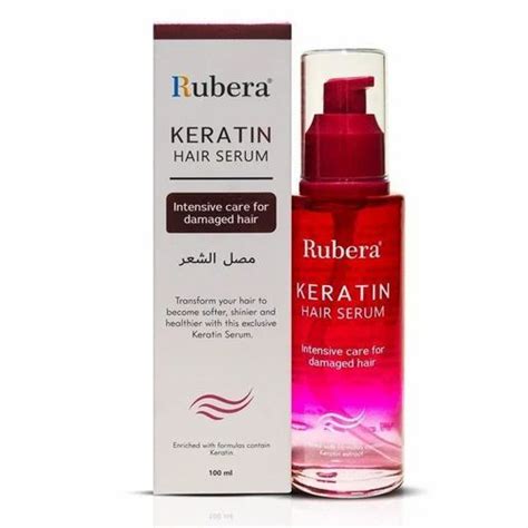 100ml Rubera Keratin Hair Serum At ₹ 449piece Mumbai Id 2852890217762