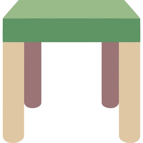 Stool Generic Color Fill Icon