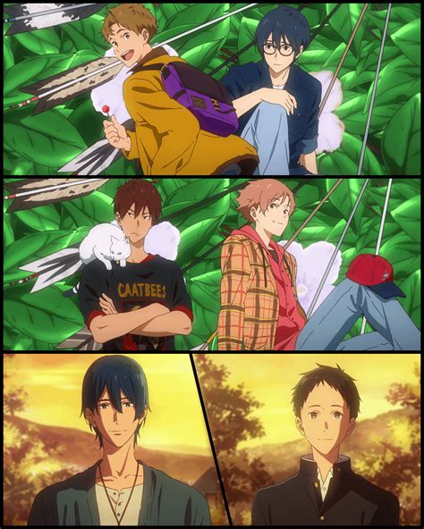 The Cast From The Archery Anime Tsurune Bishounen