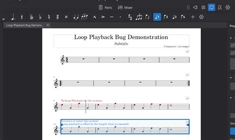 Loop Playback Feature Doesnt Work Correctly With Repeats · Issue