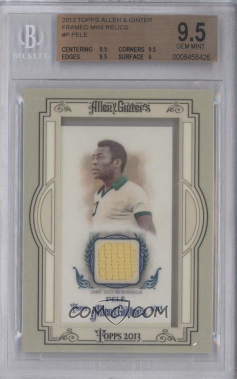 2013 Topps Allen And Ginters Framed Mini Non Baseball Relics Nbr P