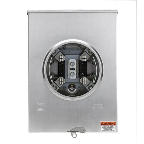 Square D 200 Amp Ringless Overhead Underground Aluminum Meter Socket