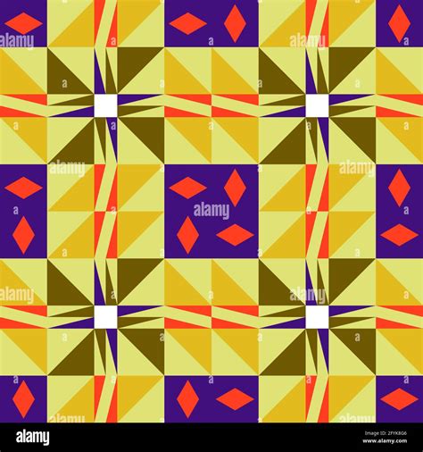 abstract generative art design of color pattern vector tile for