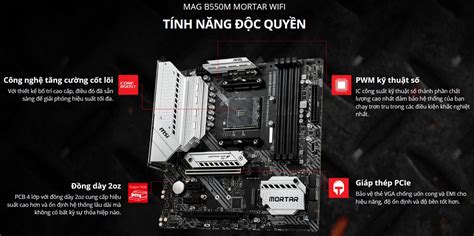 MAIN MSI B M MAG MORTAR WIFI AMD Máy Tính Biên Hòa